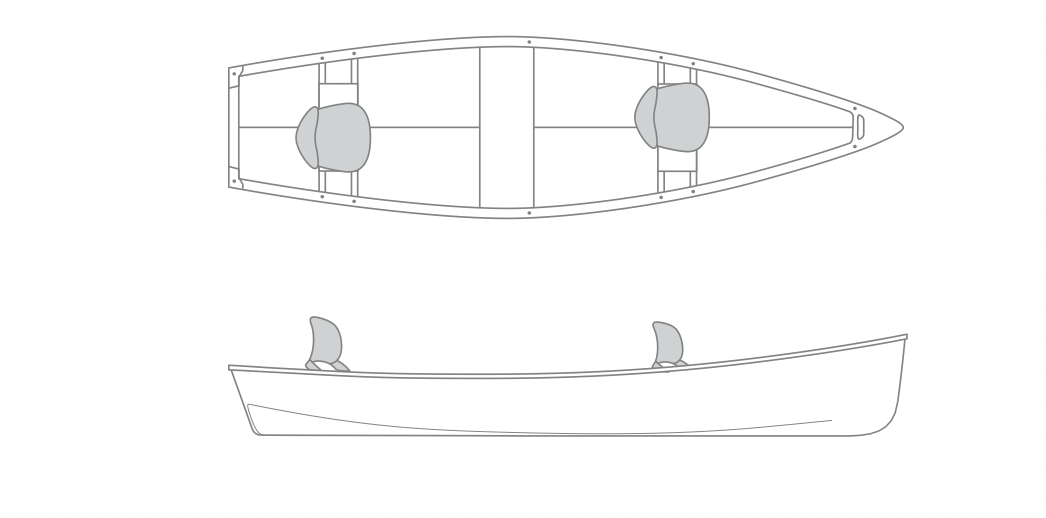 Esquif - Rangeley 15 in T-Formex – Old Creel Canoe & Kayak