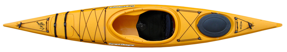 Current Designs - Vision 135 R with Rudder – Old Creel Canoe & Kayak