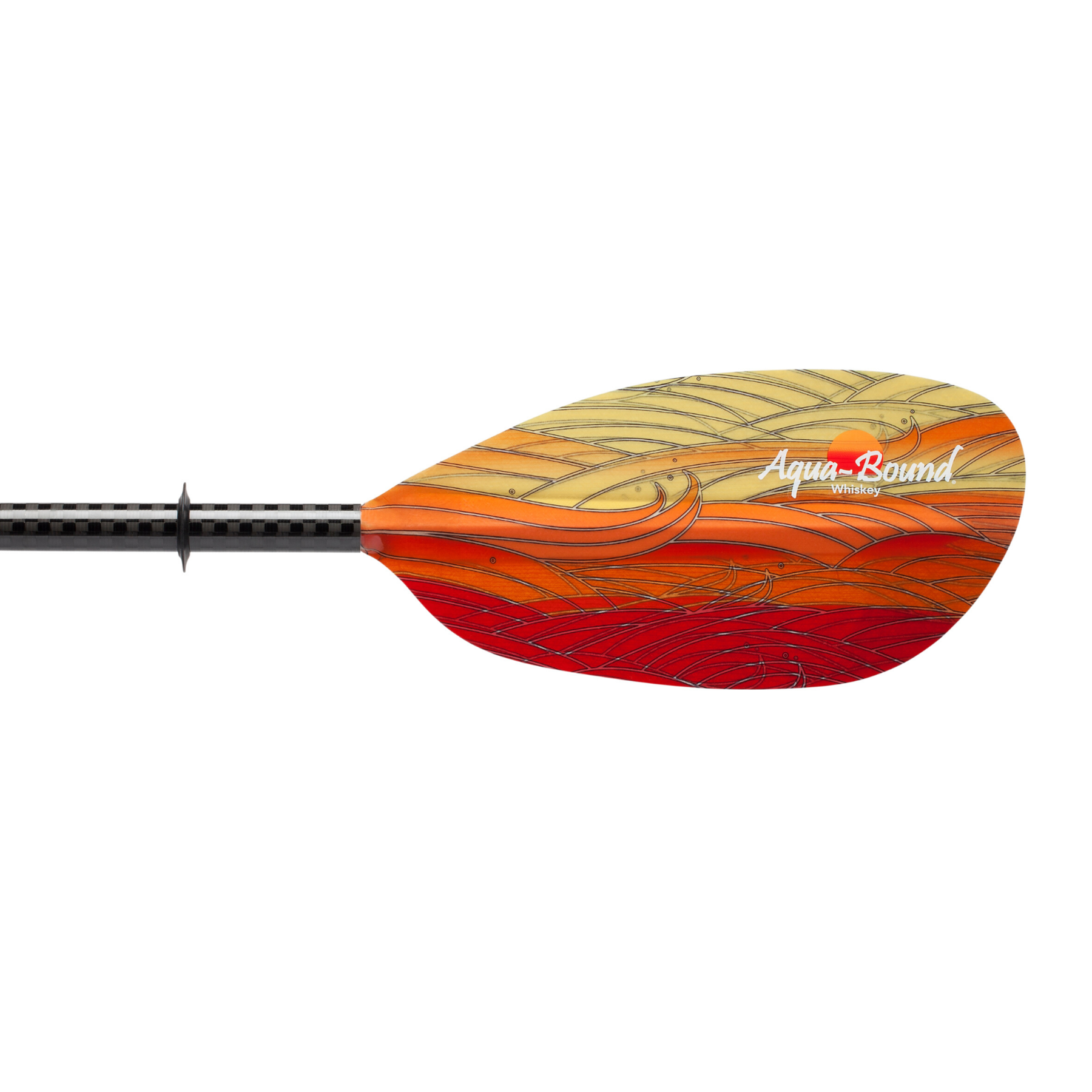 Aquabound - Whiskey Fiberglass 2-Piece Straight Shaft Kayak Paddle ...